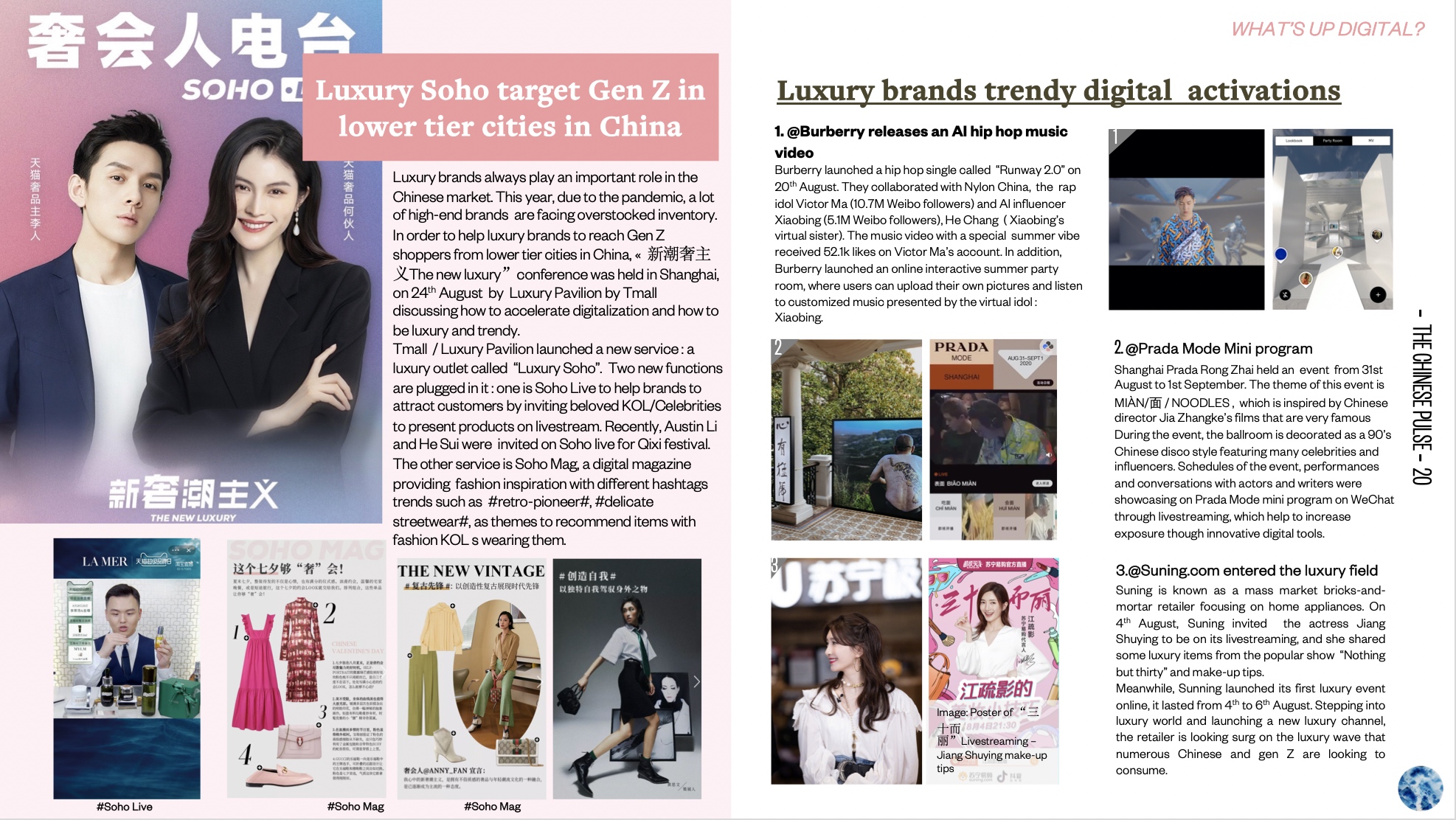 The Chinese Pulse | China Trend Edition : August & September 2020